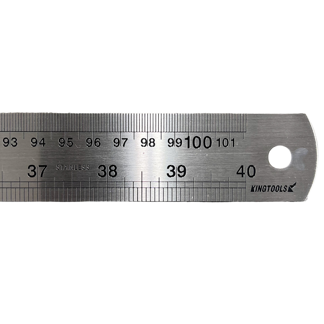 Régua de Precisão Inox Graduada 1000mm KT 600.007 | COREBRAL