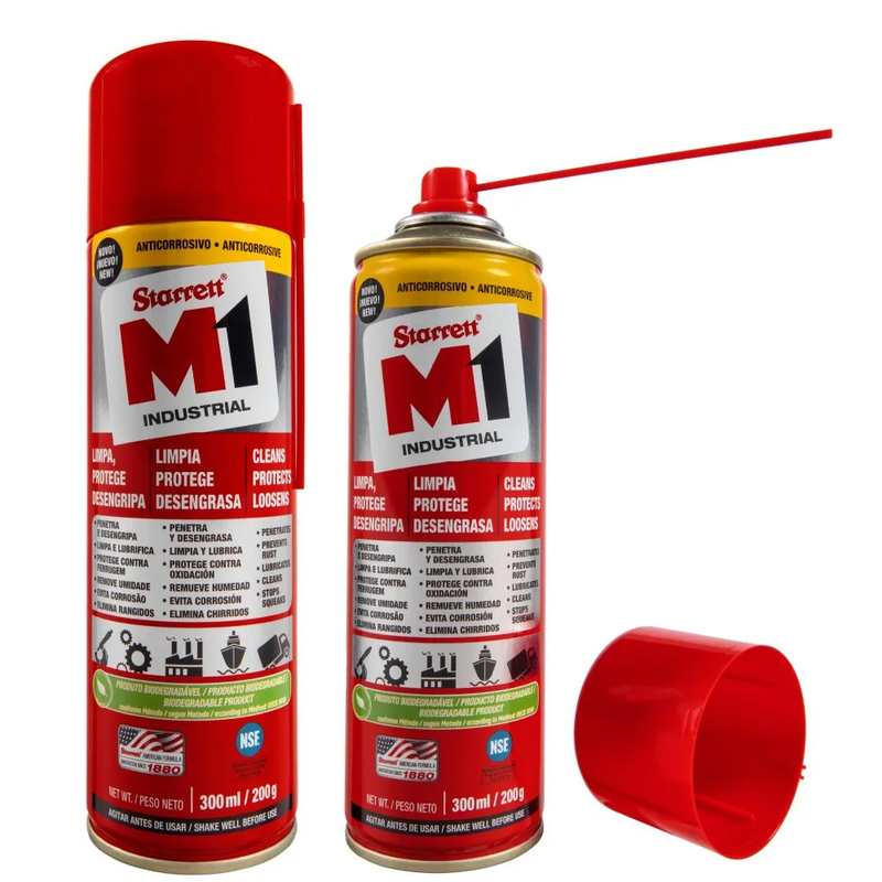 Micro-Óleo Anticorrosivo Spray 300ml Starrett M1-215 | COREBRAL