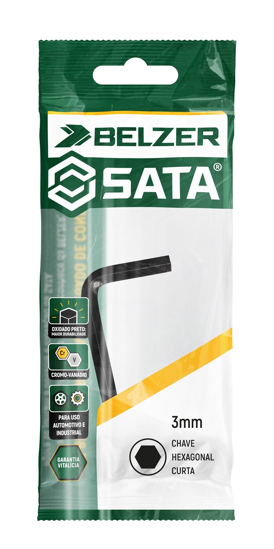 Chave Allen Curta 3mm Belzer 220017BR | COREBRAL